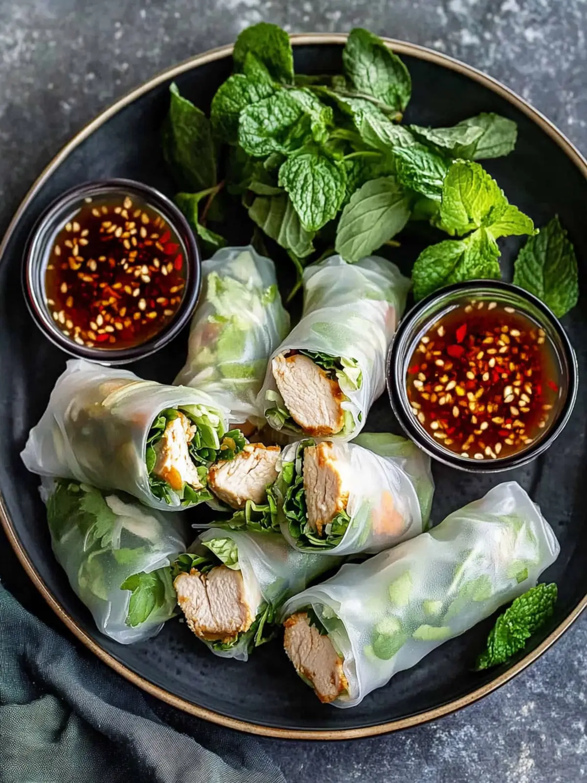 Easy Chicken Spring Rolls: A Deliciously Healthy Snack